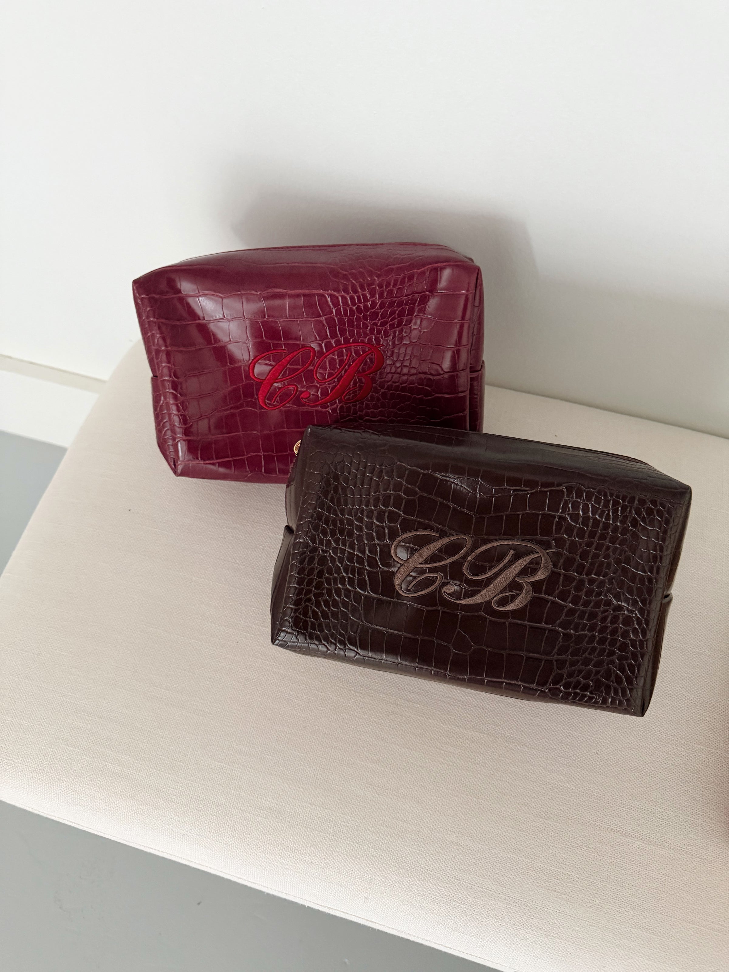 CUSTOM INITIAL POUCH – ALV Jewels