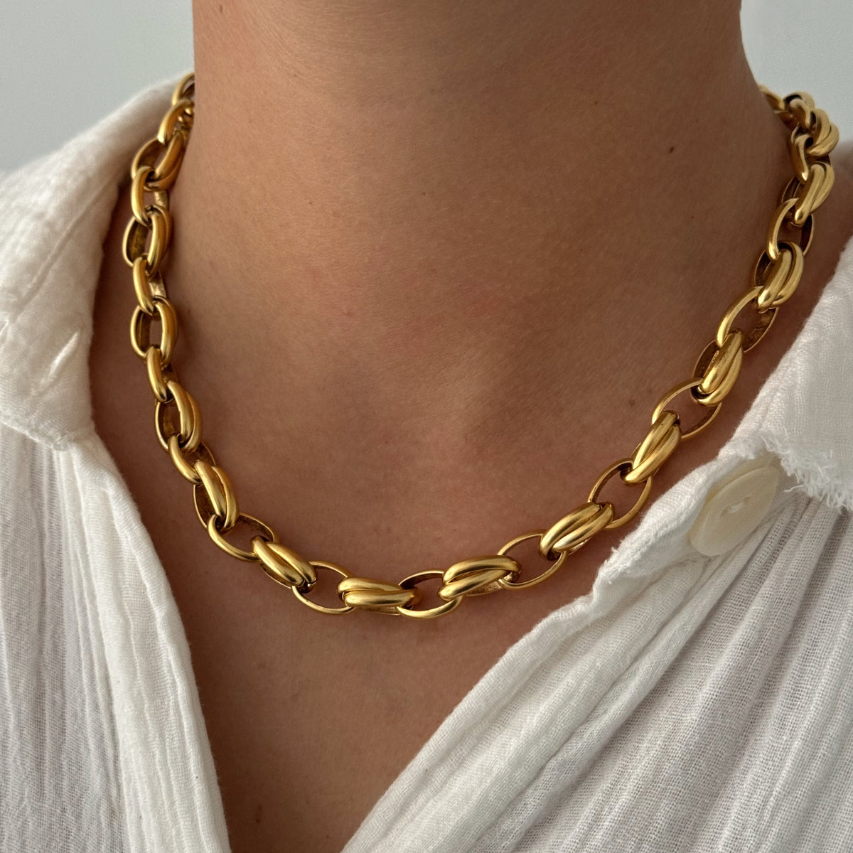 WOVEN CHAIN NECKLACE – ALV Jewels