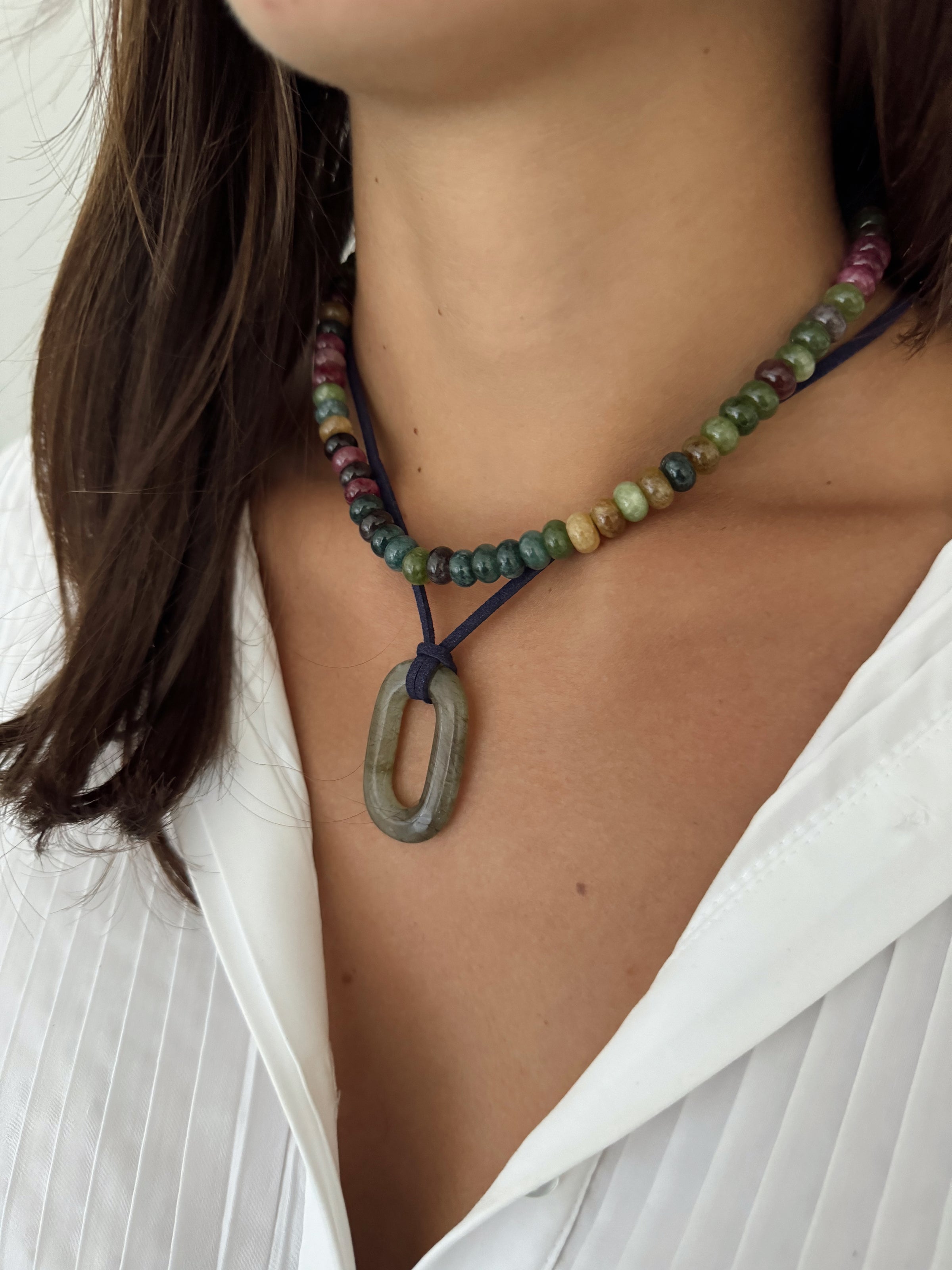 STONE ON SUEDE – ALV Jewels