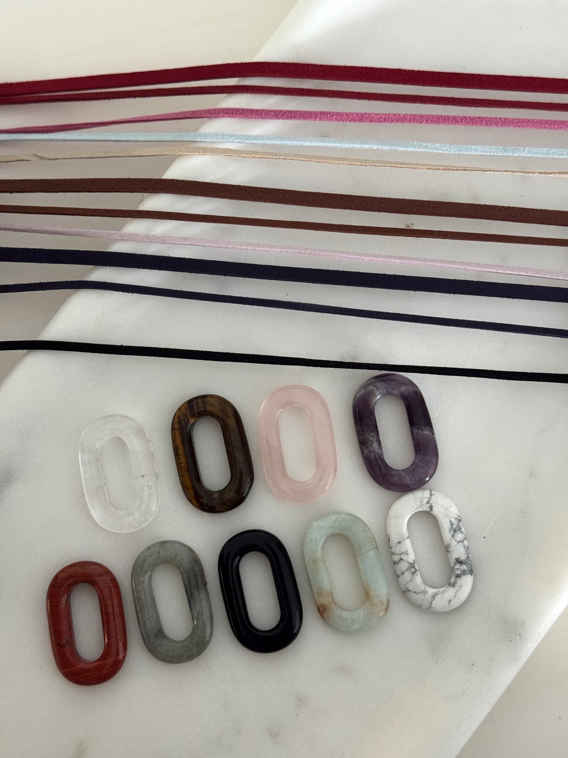 STONE ON SUEDE – ALV Jewels